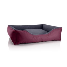 BedDog Hundebett TEDDY Hundesofa waschbares Hundebett mit Rand Hundekissen