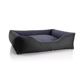 BedDog Hundebett TEDDY Hundesofa waschbares Hundebett mit Rand Hundekissen