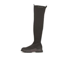 Kazar Stiefel Damen Gr&ouml;&szlig;e 40 dunkelgrau / schwarz Winterschuhe