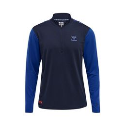 Hummel Sportsweatshirt Herren Größe XXXL royalblau / dunkelblau / rot