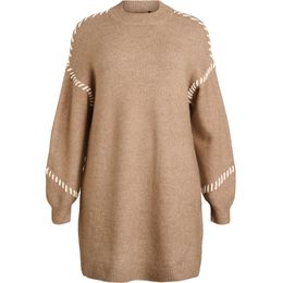 ZIZZI Kleid 'Lea' Damen Gr&ouml;&szlig;e 5XL/6XL cappuccino
