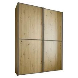 Schwebet&uuml;renschrank STAUD "Sinfonie Plus, edles Design in hochwertiger Qualit&auml;t, Made in Germany", artisan eiche, B:225cm H:222cm T:68cm, Holzwerkstoff, Schr&auml;nke, Schwebet&uuml;renschrank, Mit vier verschiedenen Ausstattungsvarianten