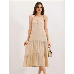 Bigdart Kleid Damen Gr&ouml;&szlig;e 40 creme Winterkleid