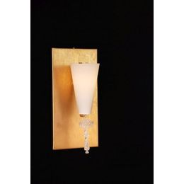 Holländer Holländer ART PYREX 1 Wandleuchte Gold, 1-flammig