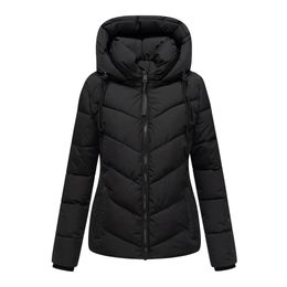 Marikoo Jacke 'Sahnemausii N091' Damen Gr&ouml;&szlig;e S schwarz Winterjacke