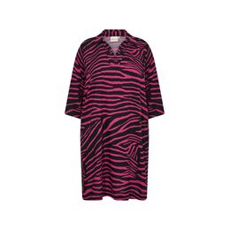 Wasabi Concept Kleid 'Kenja' Damen Gr&ouml;&szlig;e 42/44 fuchsia / schwarz Winterkleid