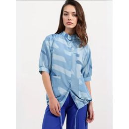 Bigdart Bluse Damen Gr&ouml;&szlig;e XL blau / hellblau / dunkelblau