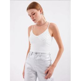 Bigdart Top Damen Gr&ouml;&szlig;e L wei&szlig;
