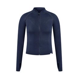 Smilodox Trainingsjacke Revia Full Zip Damen Größe M marine