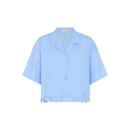 Karen Simonsen Karen By Simonsen Bluse 'KBAnnabelle' Damen Gr&ouml;&szlig;e XL himmelblau