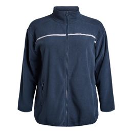 Active By Zizzi Funktionsfleecejacke 'Odi' Damen Gr&ouml;&szlig;e XL/XXL navy