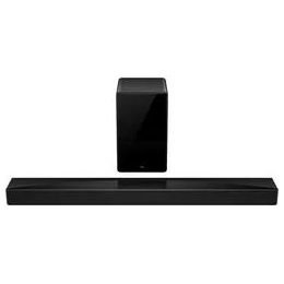 TCL Soundbar "Q75HE 5.1.2 Dolby Atmos und Ray Danz", schwarz, B:104cm H:5,8cm T:11cm, Lautsprecher, AI Sonic, 620 Watt, Airplay, HDMI, Bluetooth, Wandhalterung, Subwoofer