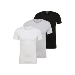 Lacoste T-Shirt Herren Größe M graumeliert / schwarz / weiß