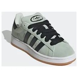 Sneaker Adidas ORIGINALS "CAMPUS 00S", Damen, Gr. 38,5, gr&uuml;n (linen gr&uuml;n, core schwarz, cloud wei&szlig;), Leder, Synthetik, Schuhe Sneaker, Topseller