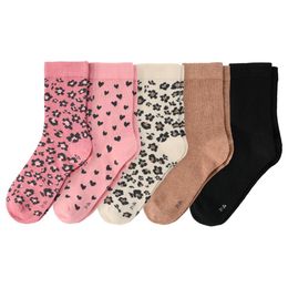Topolino 5 Paar M&auml;dchen Socken mit Bio-Baumwolle