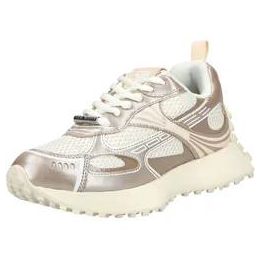 Sneaker Steve Madden "Steve Madden Sneaker Lederimitat/Textil", Damen, Gr. 38, wei&szlig; (grau, wei&szlig;), Lederimitat, Textil, Schuhe Sneaker