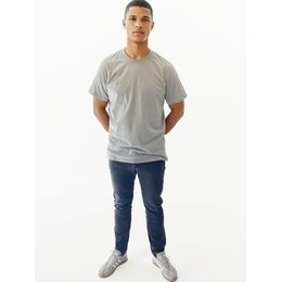 A Question Of (aqo) Shirt 'Anders Tee Garment Dyed' Herren Gr&ouml;&szlig;e S grau