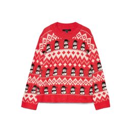 V&eacute;ro Moda VERO MODA Sweater female size L Red / Black / White