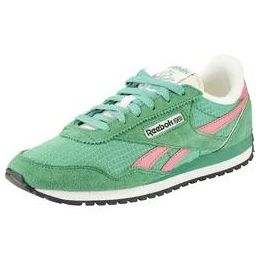 Sneaker Reebok CLASSIC "CLASSIC AZ", Damen, Gr. 40, upgrade gr&uuml;n, upgrade gr&uuml;n, passion pink, Leder, Synthetik, Textil, Schuhe Sneaker