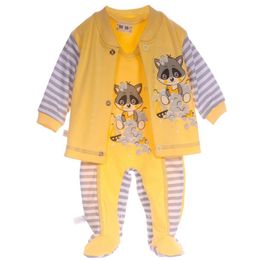 La Bortini Set boy Yellow size 50/56