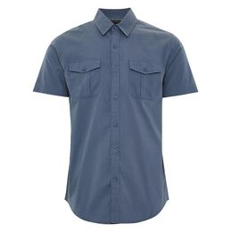 Threadbare. Threadbare Button Up Shirt 'Furore' male Blue size S