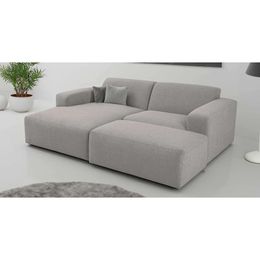 Inosign Ecksofa »Koa, 228cm, L-Form, Modulsofa, Webstoff, Cord, Struktur, Chenille« Designsofa, Set, Hocker inklusive, weicher Lounge-Sitzkomfort...
