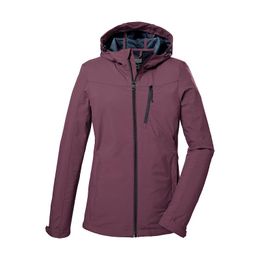 Killtec Softshelljacke &raquo;KOS 89 WMN SFTSHLL JCKT&laquo; Damen Softshelljacke: Wind-und wasserdicht, atmungsaktiv aubergine 40 40 Damen Softshelljacke mit...