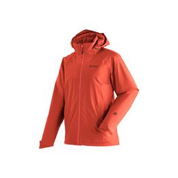 Maier Sports Regenjacke »Metor Therm Rec M« warme Herren Jacke mit Kapuze, Winterjacke wasserdicht atmungsaktiv ziegelrot 50 50 Vielseitige...