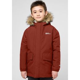 Jack Wolfskin Outdoorjacke »COSY BEAR JACKET K« mitKapuze intense-rust 128 128 160 g Füllung aus TEXATHERM