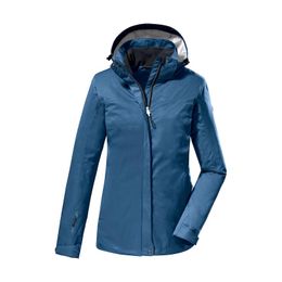 Killtec Outdoorjacke »KOS 133 WMN JCKT« Wasser- und winddichte Damenjacke mit abnehmbarer Kapuze ocean 40 40 Damen Funktionsjacke mit...