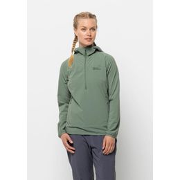 Jack Wolfskin Softshelljacke »PRELIGHT OVERHEAD W« mitKapuze picnic-green XL (46) XL (46) Softshelljacke