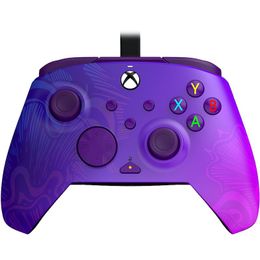 PDP - PERFORMANCE DESIGNED PRODUCTS Gamepad »kabelgebunden Rematch Glitch Green XBOXSerieX« lila