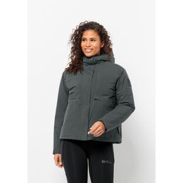 Jack Wolfskin Funktionsjacke »WANDERMOOD JKT W« mitKapuze slate-green L (42/44) L (42/44) 2 Hüfttaschen, Brusttasche, Innentasche