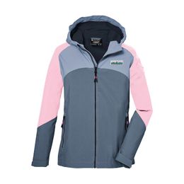 Killtec Funktionsjacke »KOS 150 GRLS JCKT« Wind- und wasserdichte Kinderjacke mit verstellbarer Kapuze denim 164 164 Funktionsjacke für Kids mit...