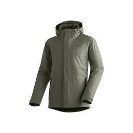 Maier Sports Herren Winterjacke &raquo;Peyor 3in1&laquo; warme Herren Jacke, wattierte Regenjacke, wasserdicht + atmungsaktiv gr&uuml;n 56