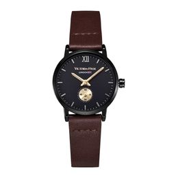 Victoria Hyde Analog Watch 'London Eyes' female Brown size One Size