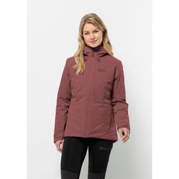 Jack Wolfskin Outdoorjacke »WISPER INS JKT W« mitKapuze apple-butter S (36) S (36) Schützt vor Wind und Nässe