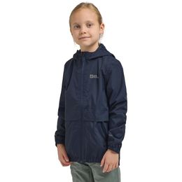 Jack Wolfskin Regenjacke »RAINY DAYS 2L JKT K« mitKapuze night-blue 140 140 Zuverlässiger Regenschutz