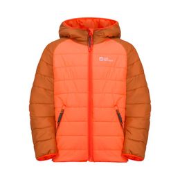 Jack Wolfskin Outdoorjacke »ZENON JACKET K« mitKapuze fuzzy-orange 152 152 Leichte Isolationswinterjacke für Kinder