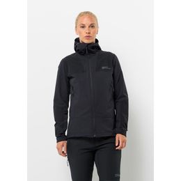 Jack Wolfskin Outdoorjacke »ANDUR JKT W« mitKapuze black L (42/44) L (42/44) 2 hochgesetzte Hüfttaschen