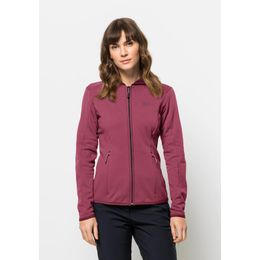 Jack Wolfskin Fleecejacke »BAISELBERG HOODED FZ W« mitKapuze sangria-red XS (34) XS (34) Fleece-Kapuzenjacke