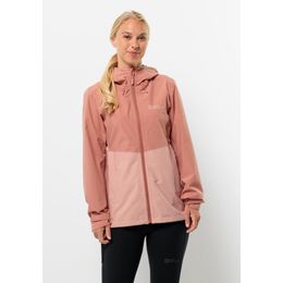 Jack Wolfskin Outdoorjacke »WEILTAL 2L JKT W« mitKapuze astro-dust XL (46) XL (46) Wetterschutzjacke
