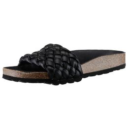VERBENAS Pantolette »RICA TRENZA SOFT«, Sommerschuh, Schlappen, Strandschuh mit geflochtener Bandage schwarz 41 41 Pantolette mit ergonomisch...