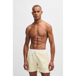 BOSS Badeshorts »Starfish« mit Kontraststreifen weiß S - N-Gr N-Gr S Badeshorts von BOSS Black Menswear