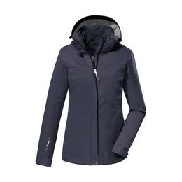 Killtec Outdoorjacke »KOS 133 WMN JCKT« Wasser- und winddichte Damenjacke mit abnehmbarer Kapuze nachtblau 40 40 Damen Funktionsjacke mit...