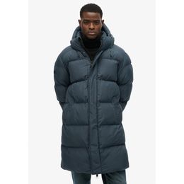 Superdry Steppjacke »HOODED SPORTS PUFFER MID JKT« mitKapuze Petroleum Blue 3XL 3XL Moderne Pufferjacke von Superdry
