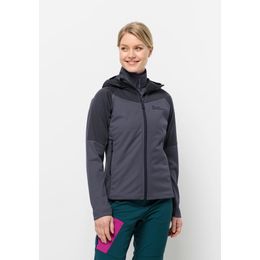 Jack Wolfskin Outdoorjacke »BRISSTAL HOODY W« mitKapuze dolphin L (42/44) L (42/44) 2 Hüfttaschen