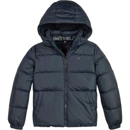 Tommy Hilfiger Daunenjacke »ESSENTIAL DOWN JACKET« mit Kapuze;Logostickerei;Patch Baby bis 2 Jahre; mit Logo-Patch und Flaglabel desert sky 92 92...