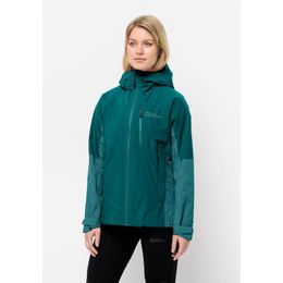 Jack Wolfskin Funktionsjacke »EAGLE PEAK 2L JKT W« mitKapuze sea-green XS (34) XS (34) Innentasche