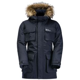 Jack Wolfskin Funktionsparka »GLACIER PEAK PARKA K« mitKapuze night-blue 92 92 2 Brusttaschen, 2 Hüfttaschen